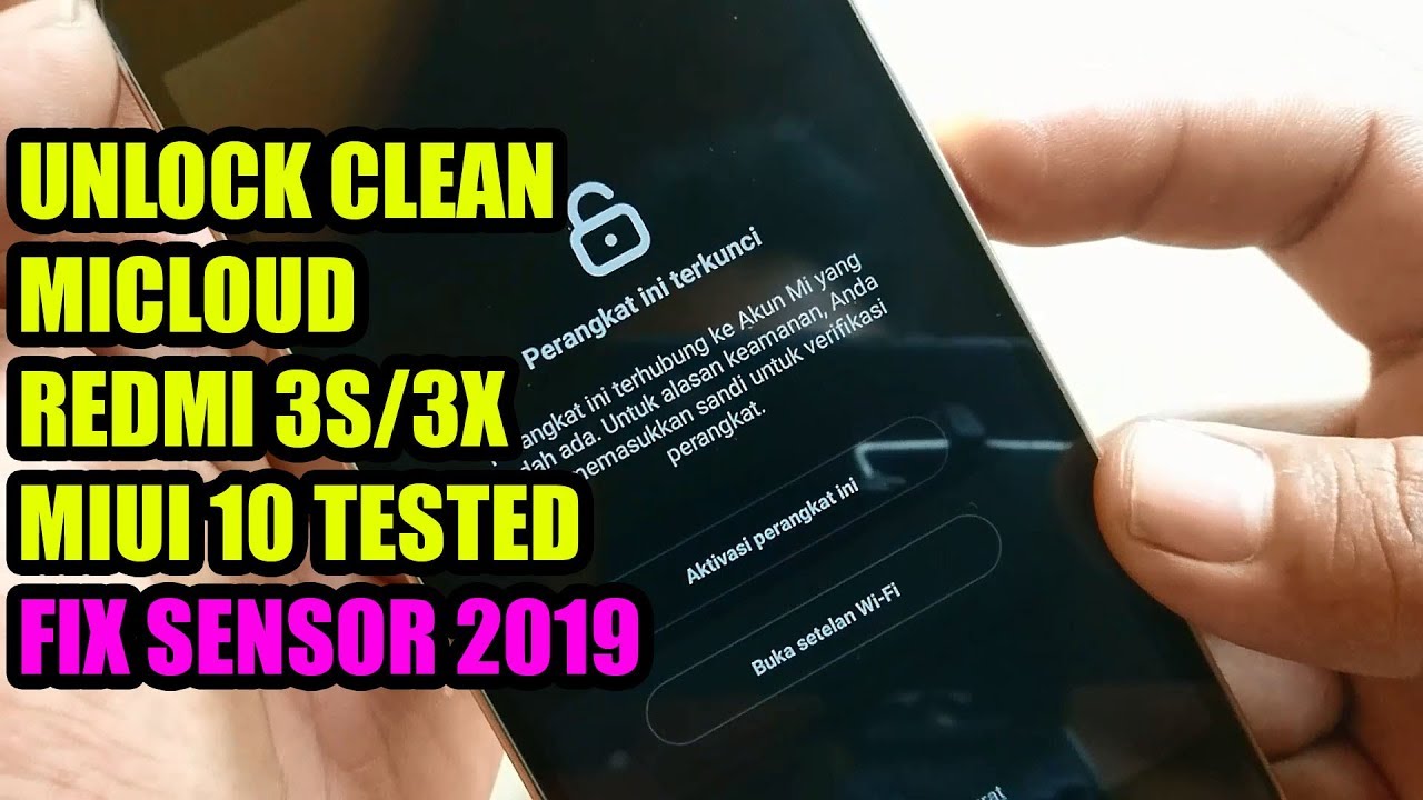 Redmi 3s Mi Account Unlock — Xiaomi-note.ru