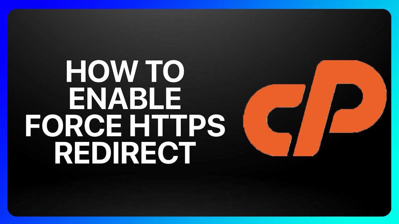 How To Enable Force Https Redirect In Cpanel Tutorial Youtube