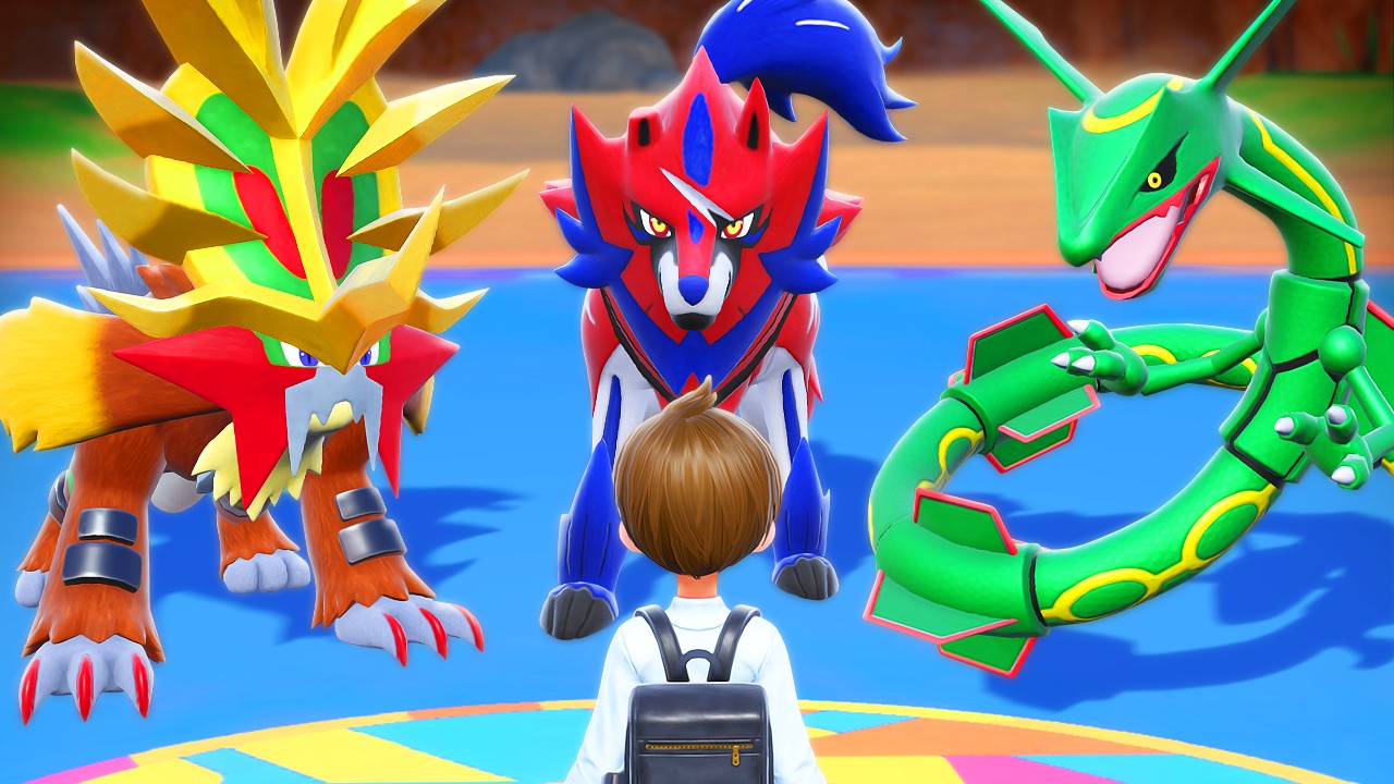 Pokemon Scarlet But Everything Is Legendary Youtube
