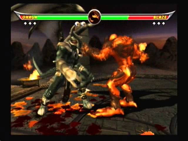 Mortal Kombat Onaga Vs Blaze