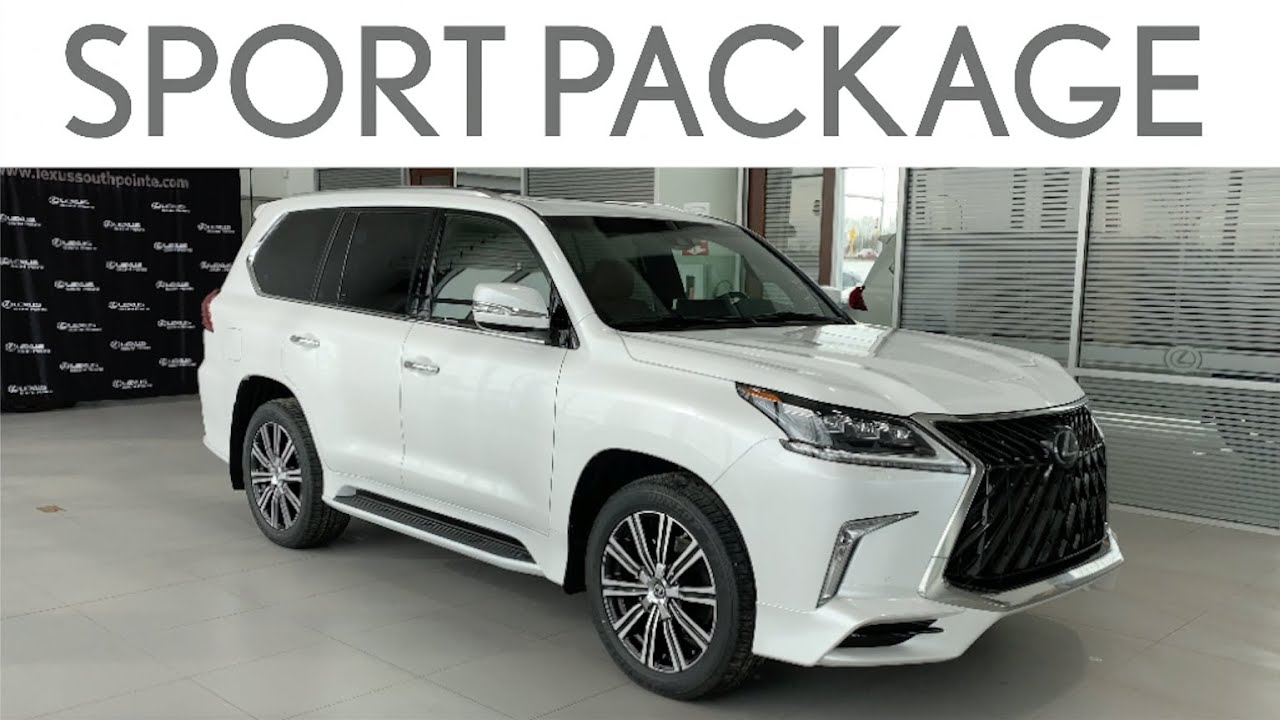 2020 Lexus Lx 570 Sport Package Full Review And Walk Around Youtube