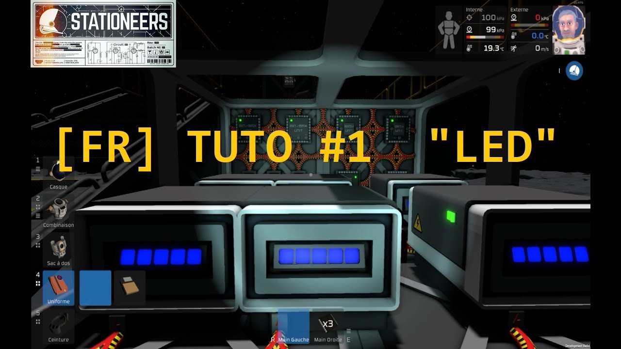 Stationeers Fr Tuto 1 Led Youtube