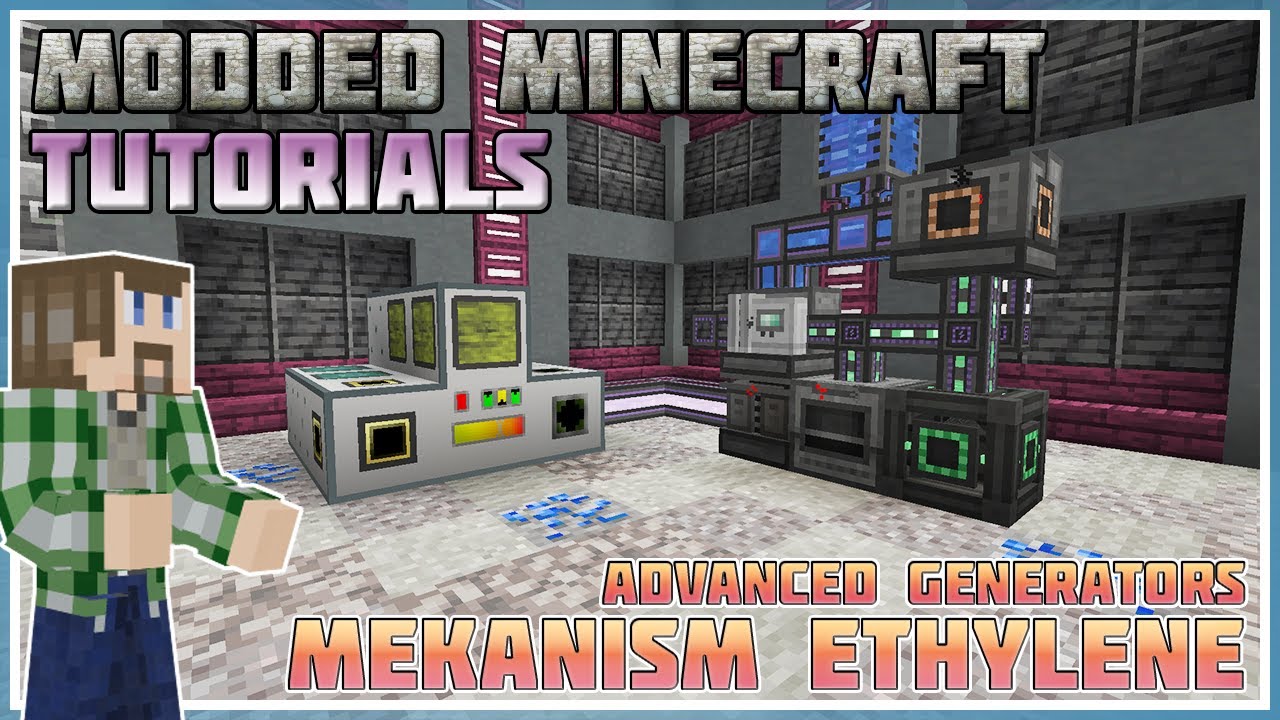 Making Mekanism Ethylene For Advanced Generators Minecraft 1 12 1