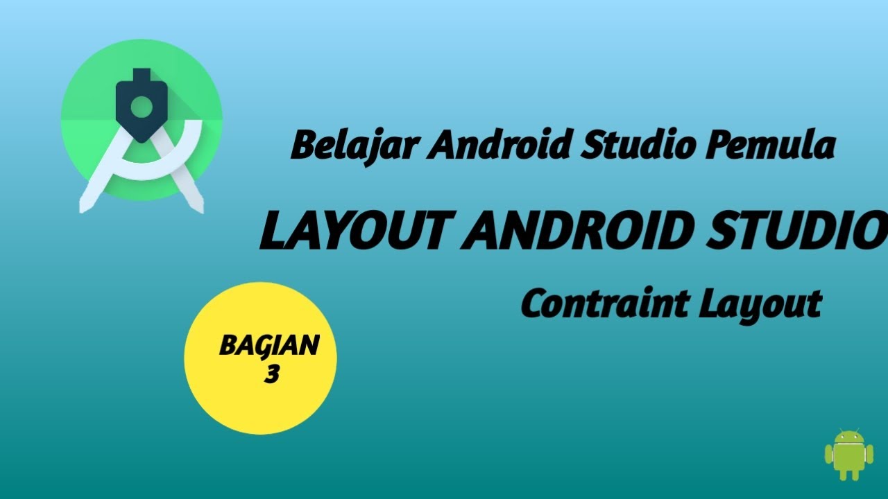 Belajar Layout Android Studio Youtube