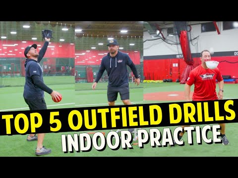 Top 5 Indoor Outfield Drills For Youth Baseball Youtube