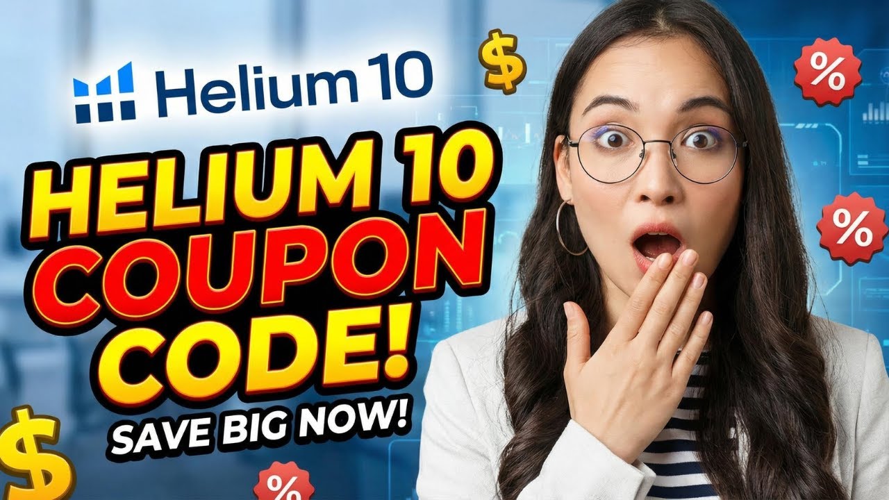 Helium 10 Coupon Code 2025 Helium10 Promo Code And Discount Youtube