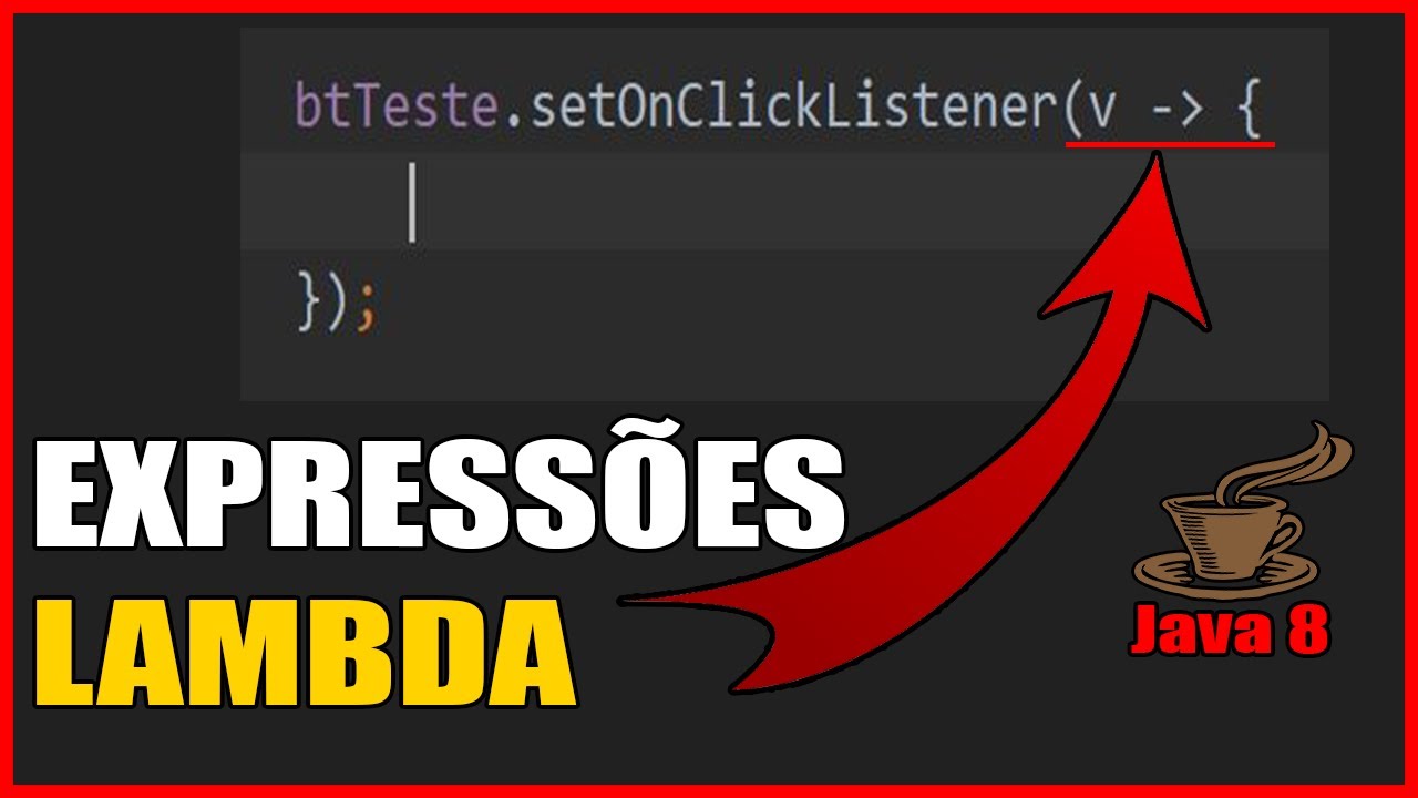 Expressões Lambda Com Java 8 Programação Android Youtube