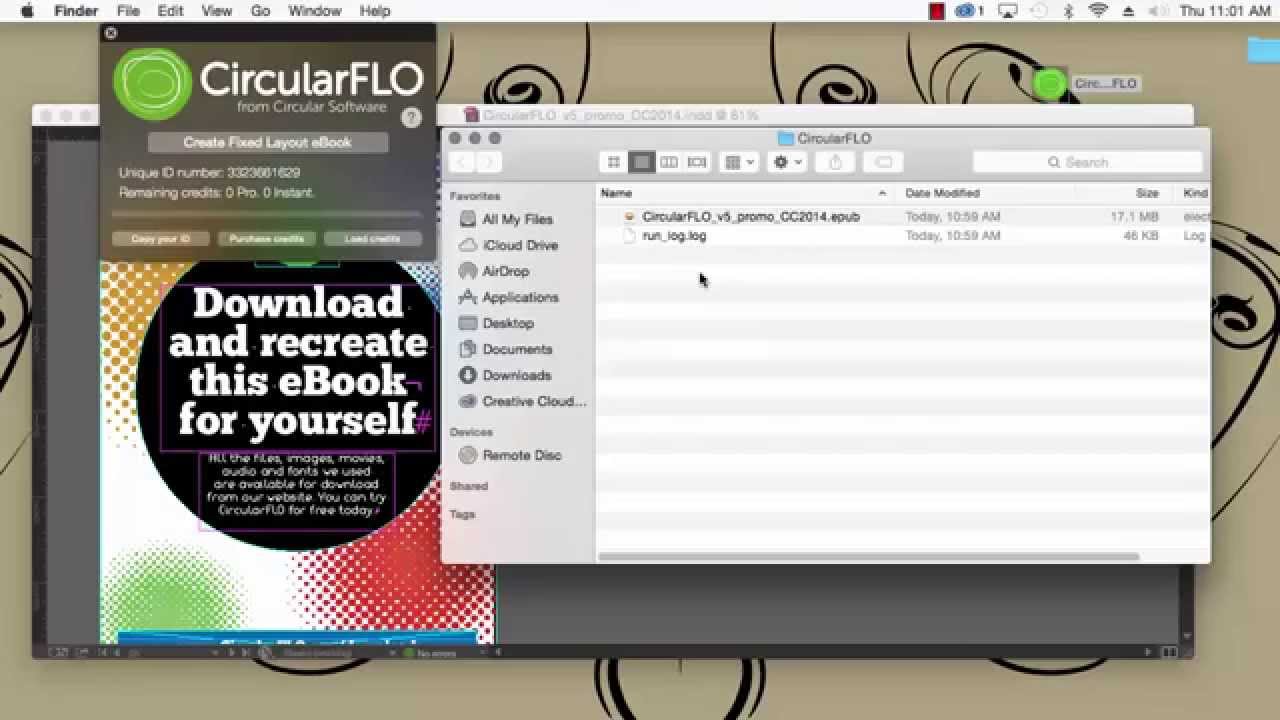 Circularflo For Indesign Youtube