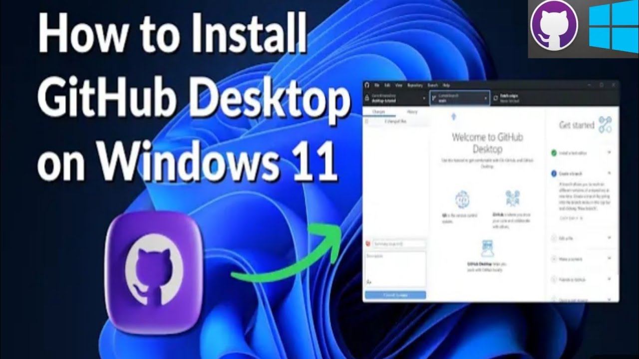 How To Download And Install Github Desktop On Windows 11 Youtube