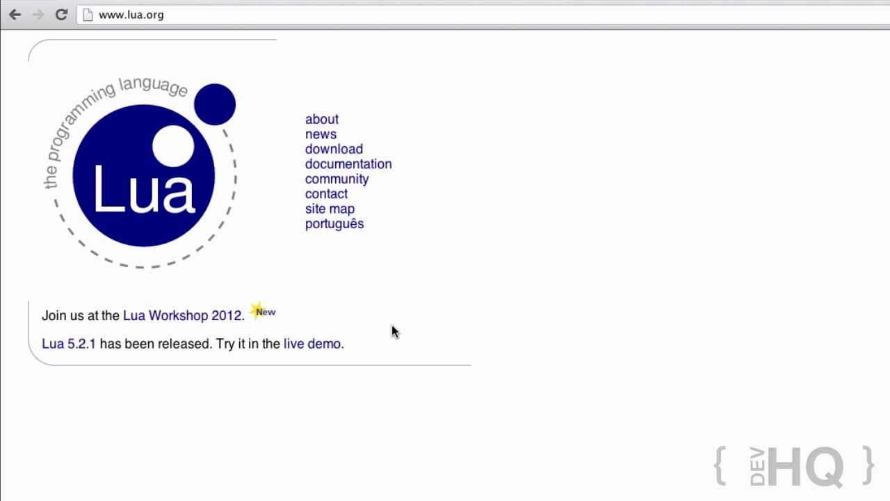 Lua Tutorial 1 Introduction And Setup Youtube