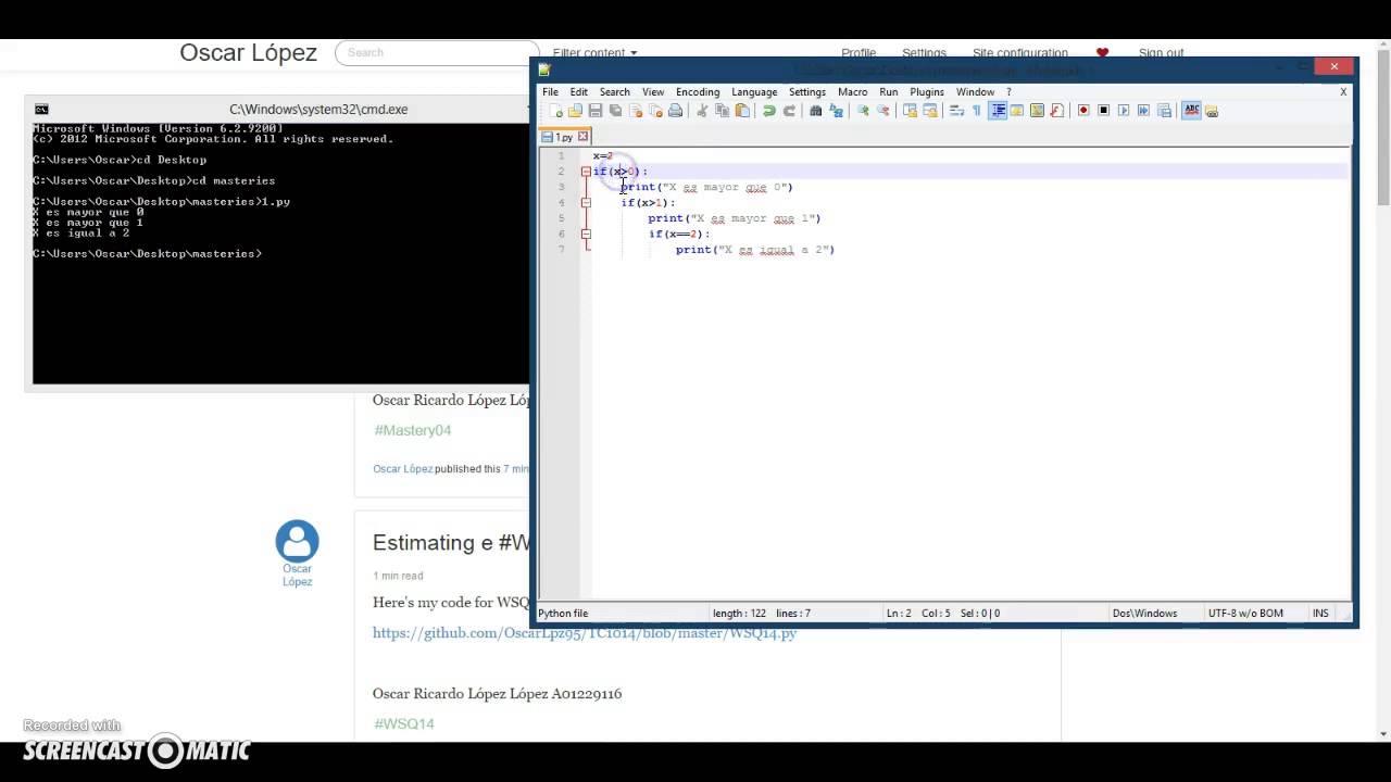 Uso De Condiciones Anidadas Python Youtube