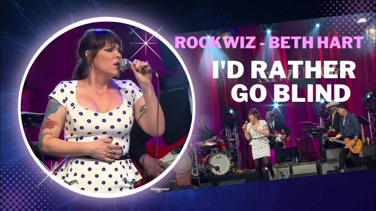 Rockwiz Beth Hart I D Rather Go Blind Live Performance Etta