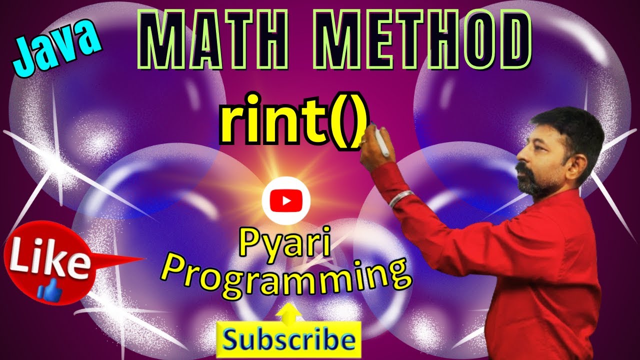 Java Math Rint Method Syntax Example Positive And Negative