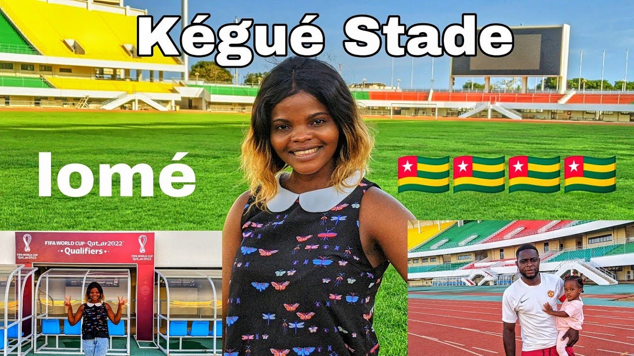 4k View Of Kégué Stadium Biggest Stadium In Lomé Togo West Africa