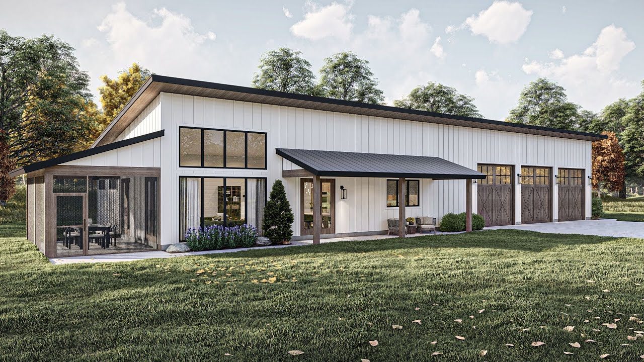 1 Modern Barndominium Shreveport Youtube