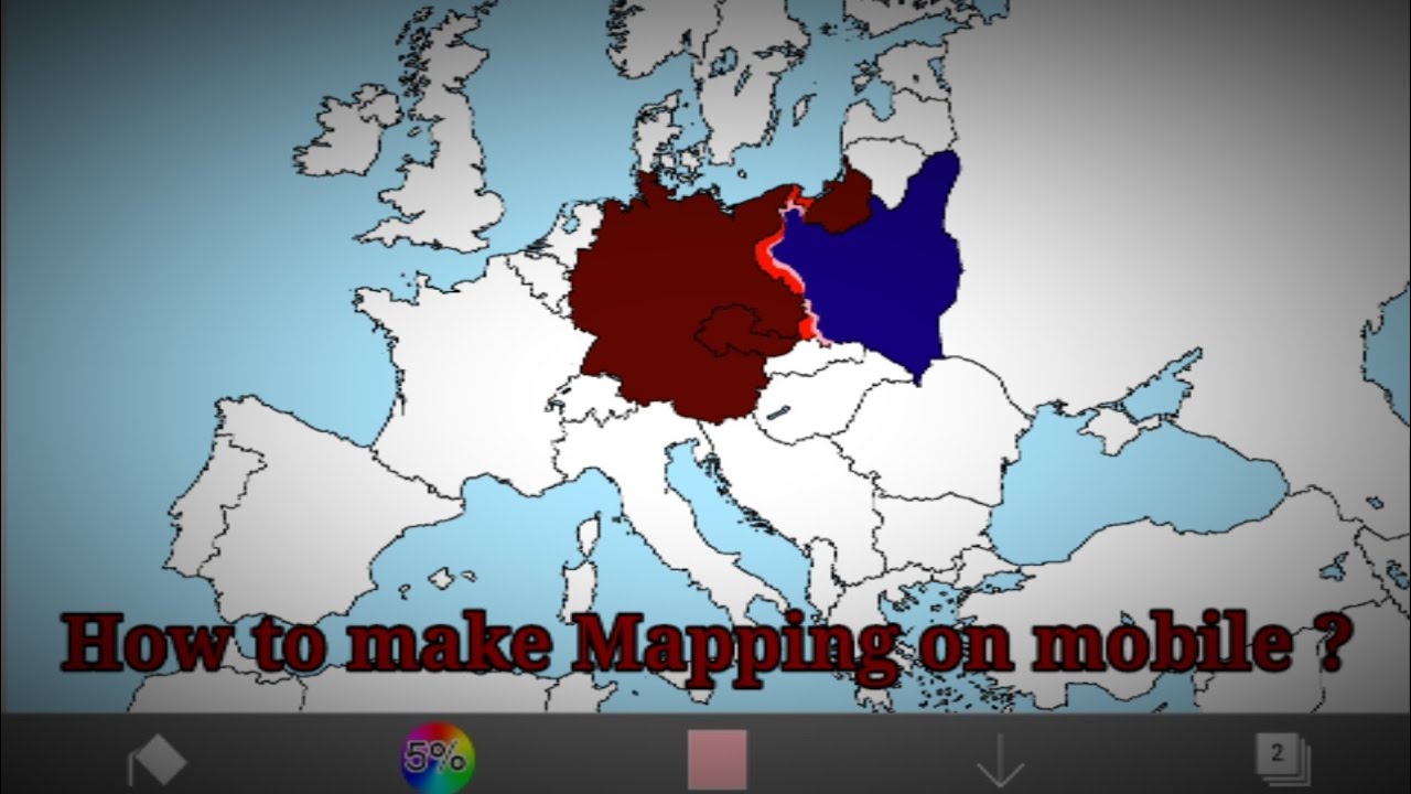 How To Make Mapping On Mobile Tutorial Youtube
