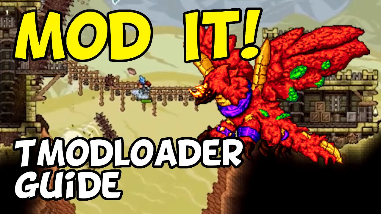 Tmodloader Tutorial Terraria Modding Guide Youtube