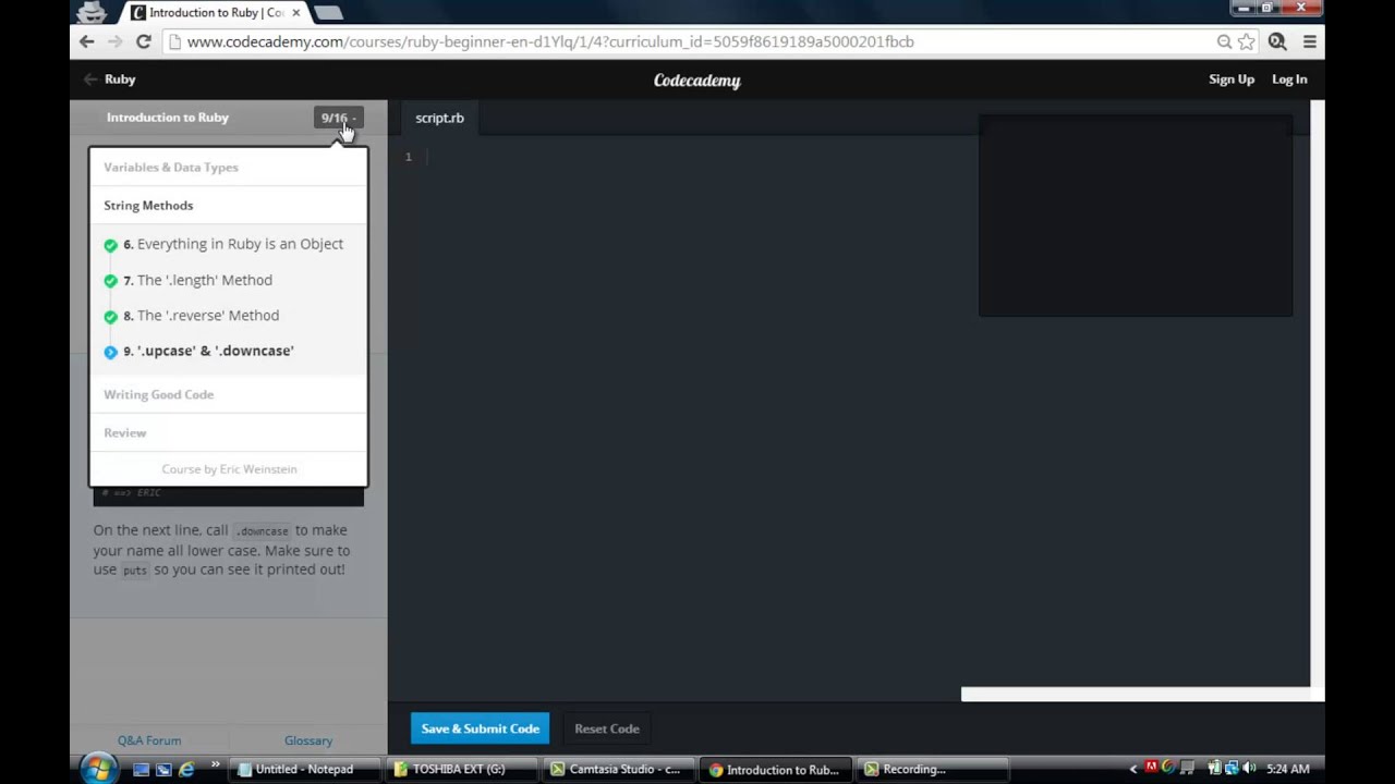 String Methods Ruby At Arthur Haskell Blog