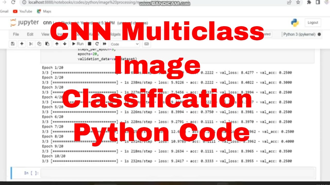Convolutional Neural Network Cnn Basic Python Code Cnn Multiclass
