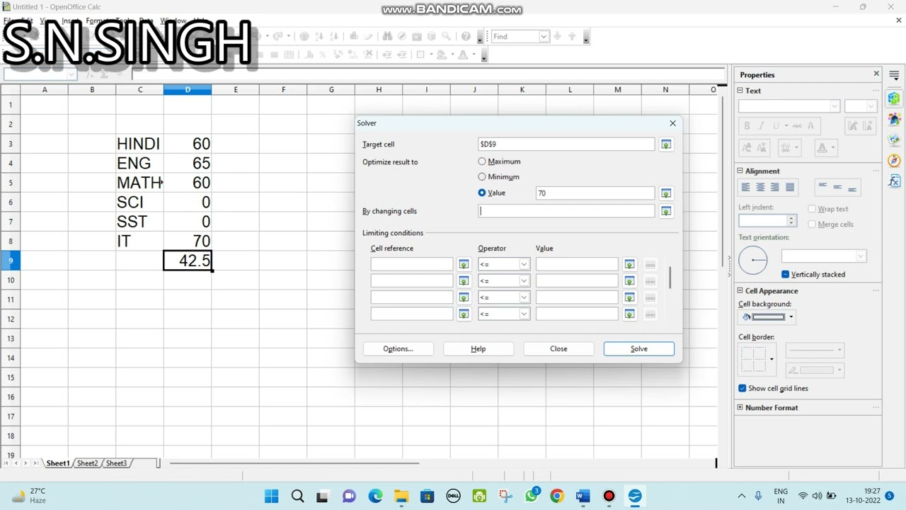 Solver Youtube