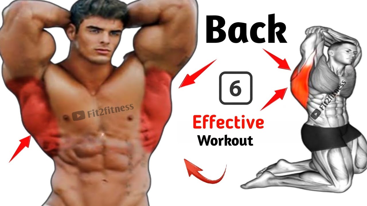 How To Grow Your Back Effective Exercise Youtube