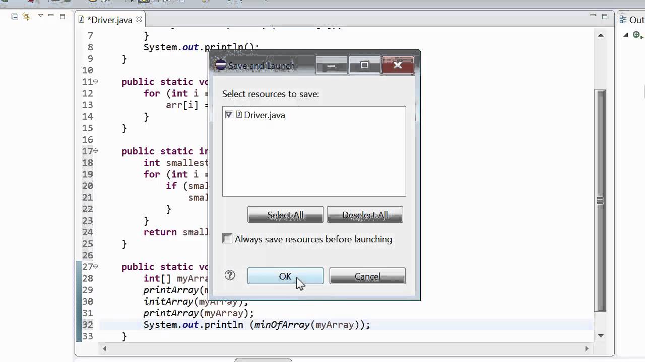 Tutorial 13 Programming 1d Arrays In Java Youtube