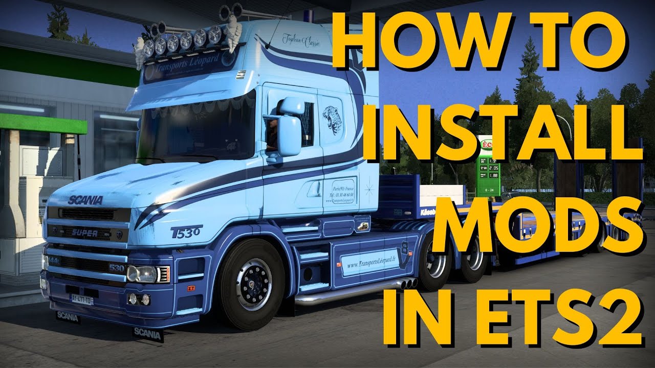 How To Install Mods In Ets2 Tutorial Tutorial 2023 Youtube
