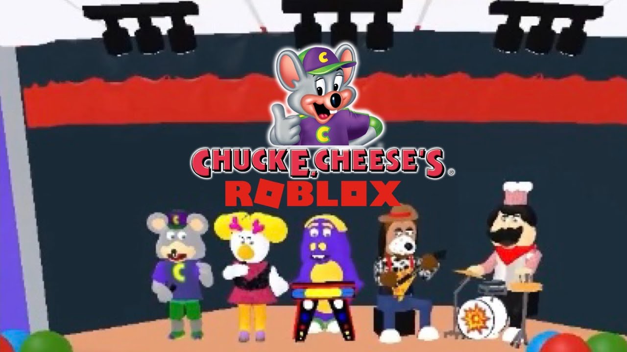Chuck E Cheese In Roblox Youtube