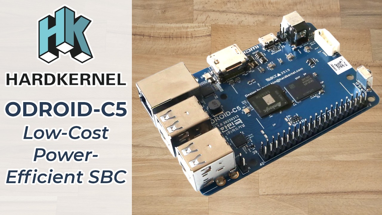 First Look At The Odroid C5 An Amazingly Easy To Use 39 Sbc Youtube