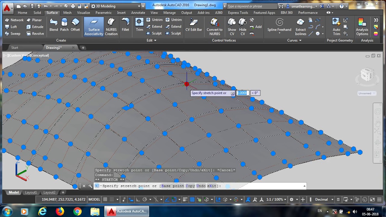 3d Surface And Mesh Modeling Youtube