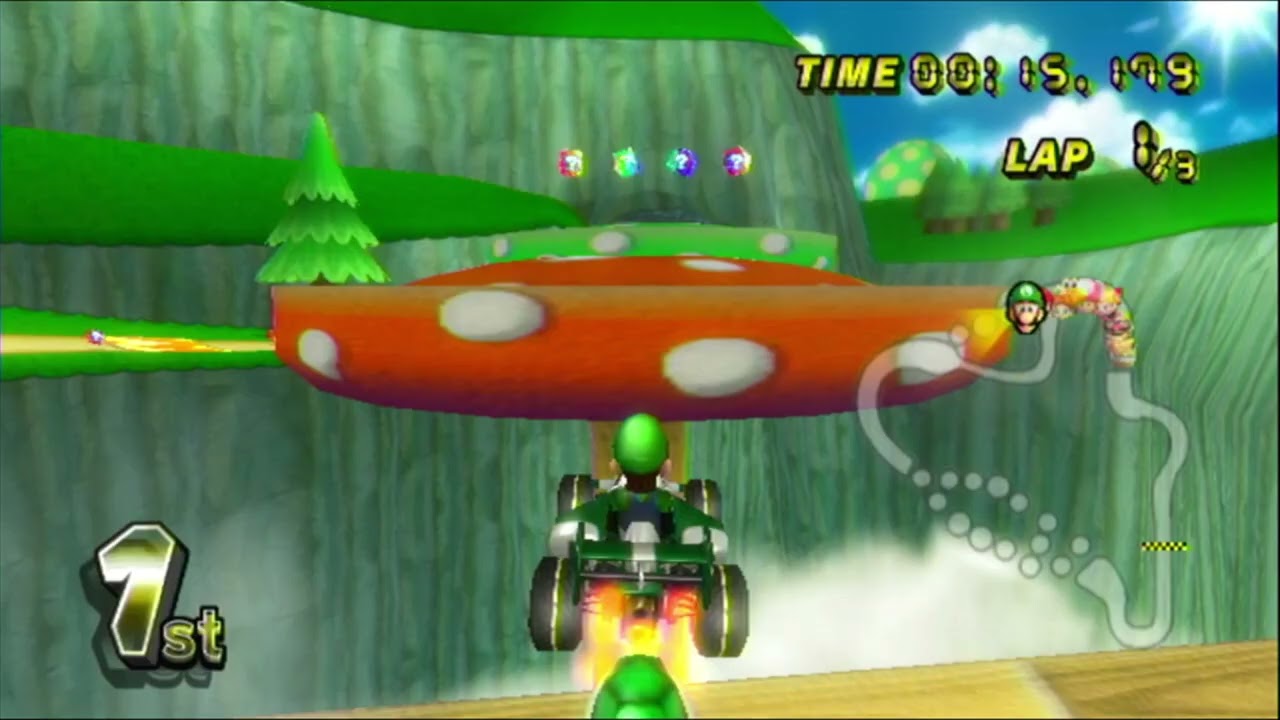 Mario Kart Wii Luigi Sprinter Youtube