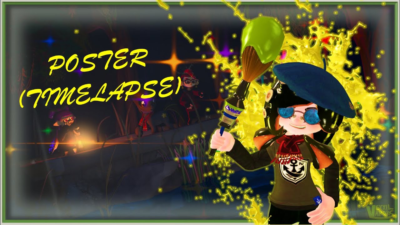 Early Spring Splatoon Timelapse Youtube