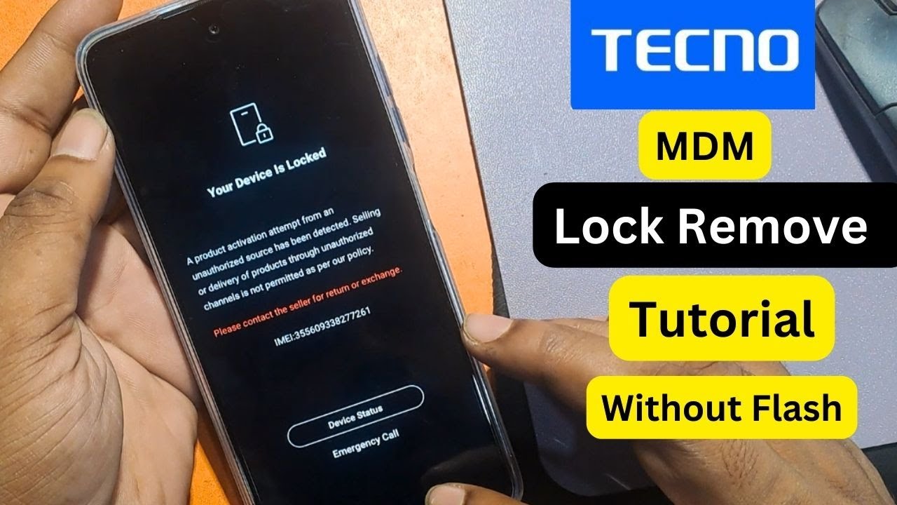Tacno Your Device Is Locked Solution Tacno Mdm Lock Remove Tutorial