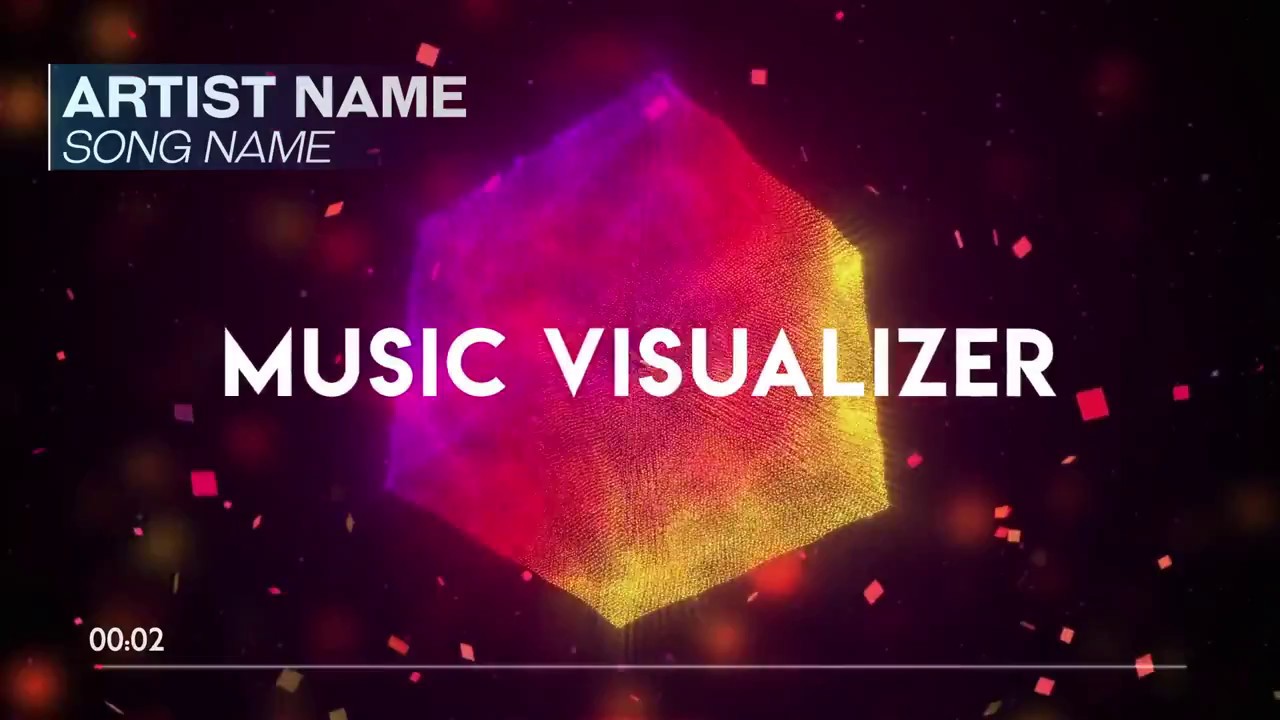 Audio Spectrum Music Visualizer Trapcode Form After Effects Template