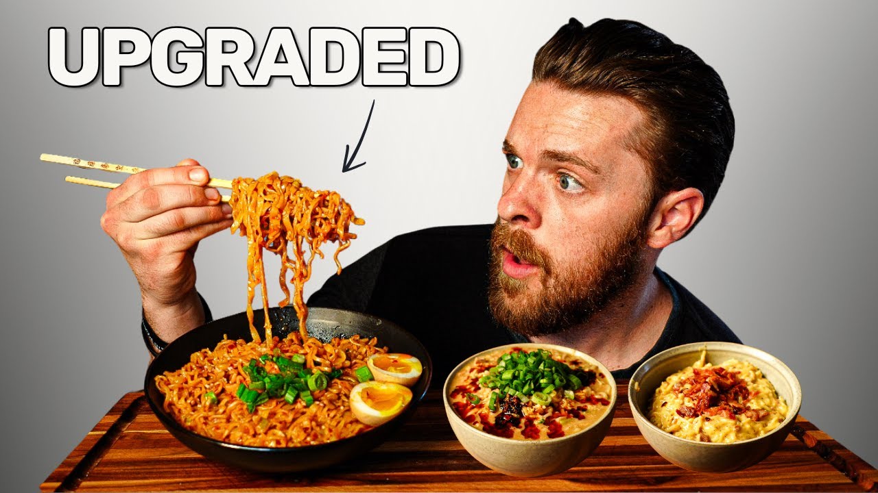 The Best Instant Ramen Ever 3 Ways Youtube