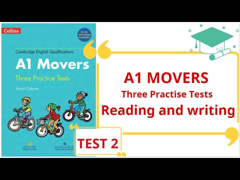 A1 Movers Test 2 Reading And Writing With Key Youtube