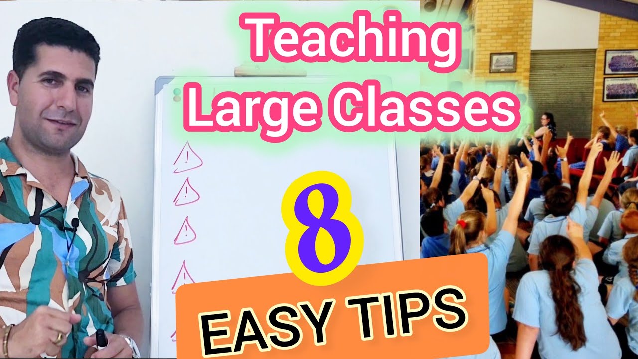 How To Teach Large Classes 8 Tips For Managing Big Groups Youtube