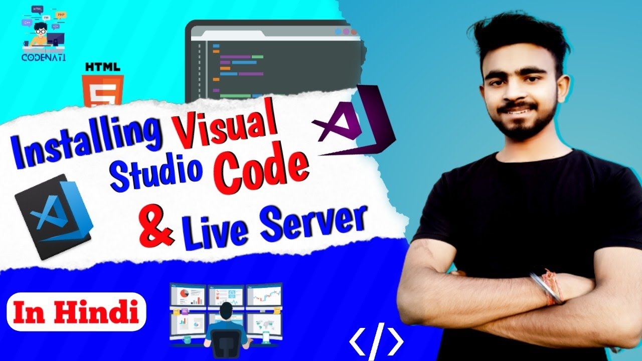 How To Install Visual Studio Code Live Server In Hindi Web