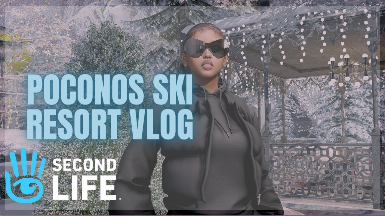 Poconos Ski Resort Secondlife Vlog Aurora Mercury Youtube