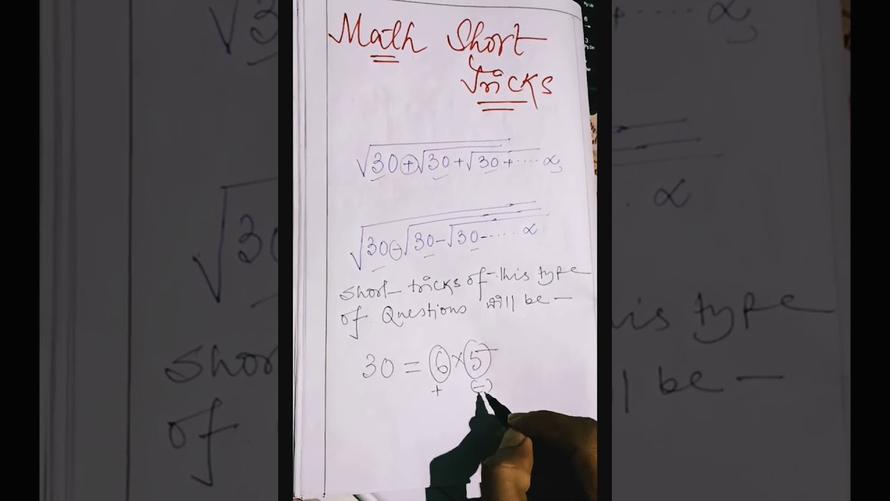 Math Short Tricks L Math Shorts L Math Videos L Shorts Youtube