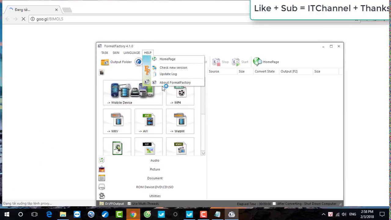 Cг I дђбє T Format Factory 4 1 0 дђжўn Giбєјn Full Youtube