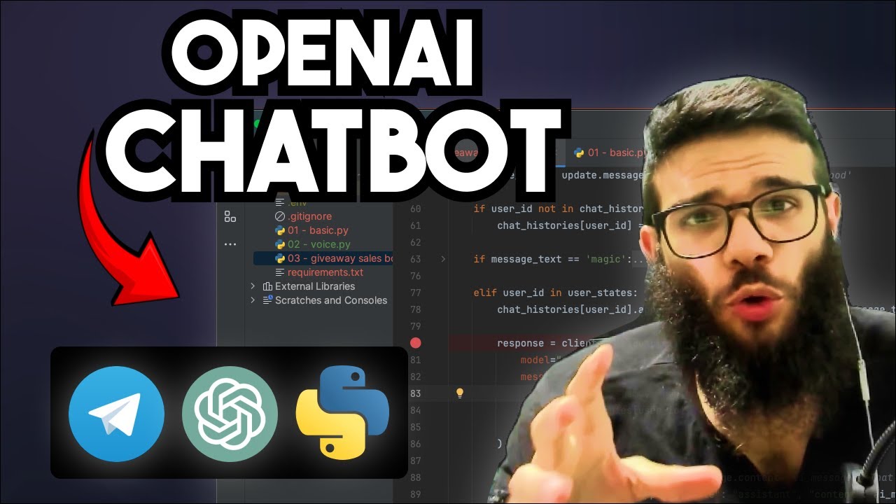 Python Telegram Bot With Openai Api Beginner Tutorial Youtube