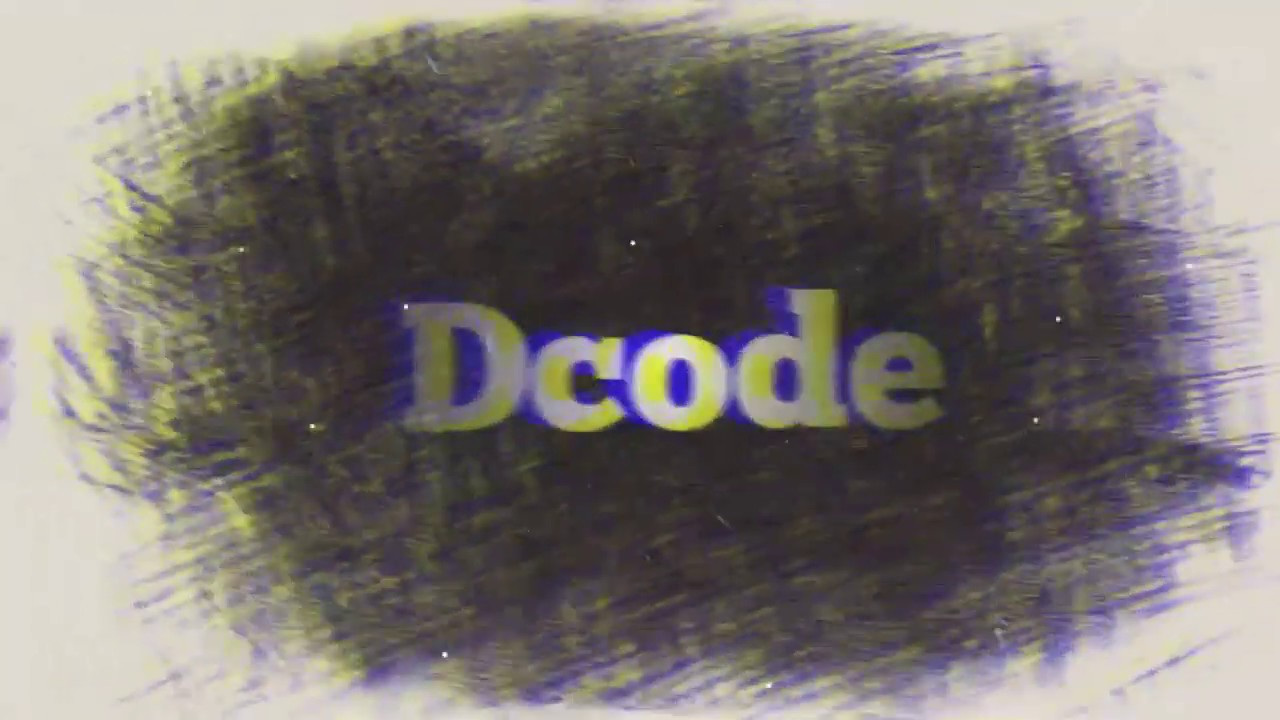 Intro Dcode Youtube