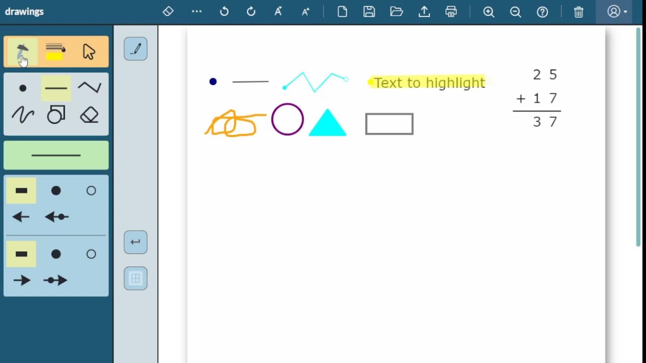 Kiwiwrite Math Draw Tool Youtube