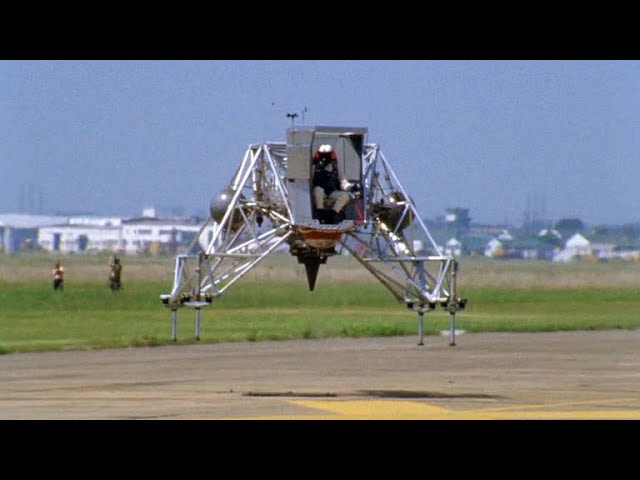 Neil Armstrong Lunar Module Trainer Experimental Vehicle Review Lltv