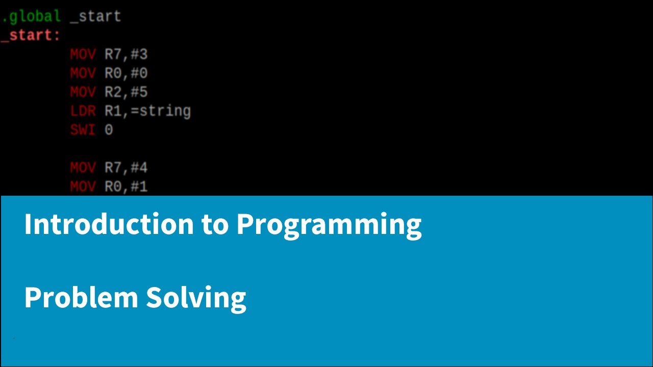 Simple Problem Solving Techniques For Python Programming Youtube
