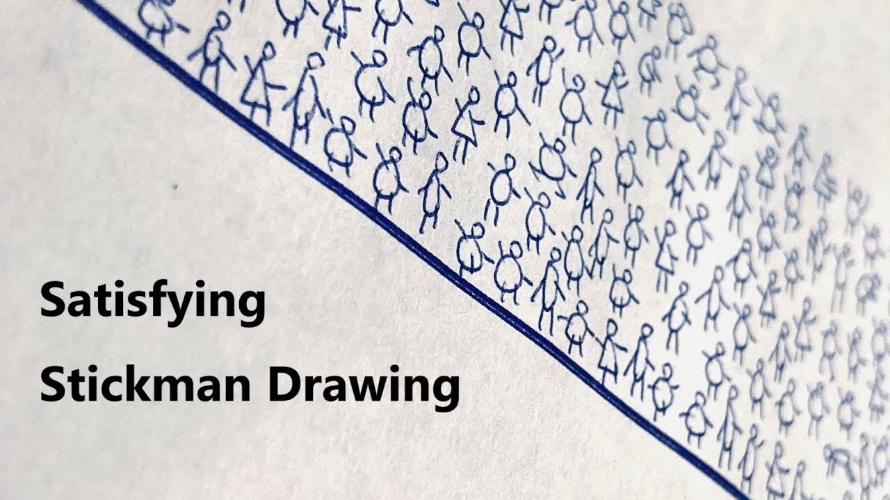 A Video Just Drawing Stickman Youtube