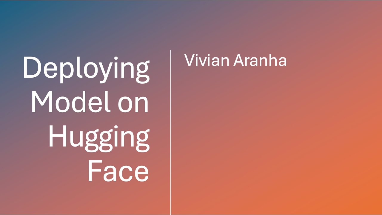 Deploying Model On Hugging Face 2025 Youtube