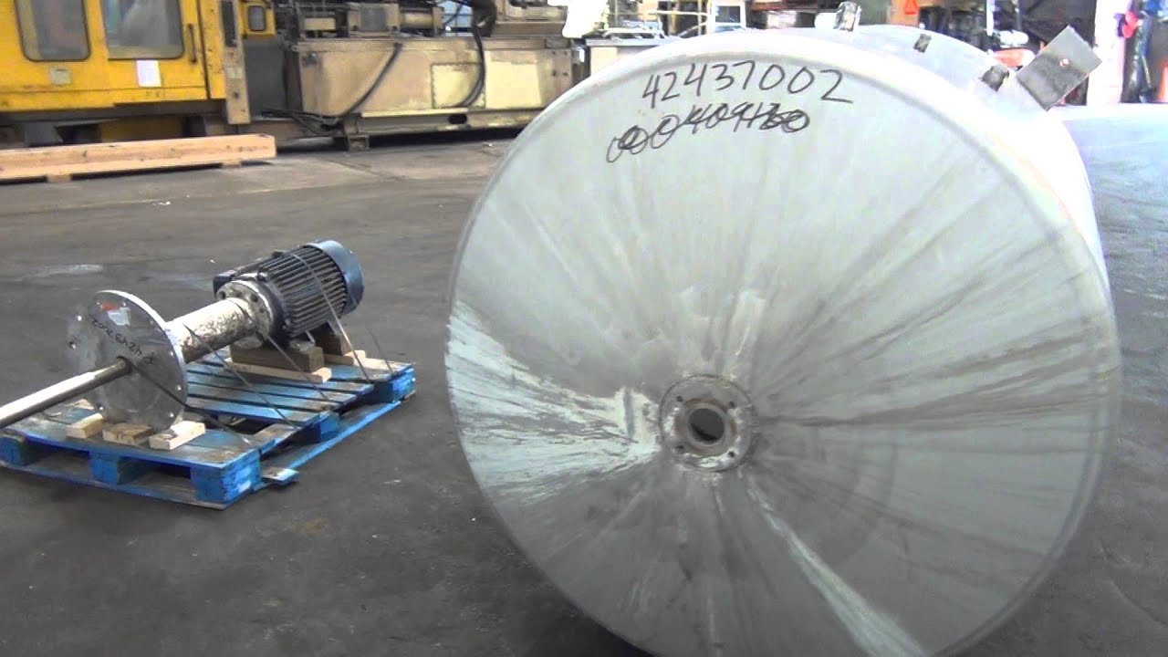 Used Admix Rotosolver High Shear Disperser Dissolver Stock
