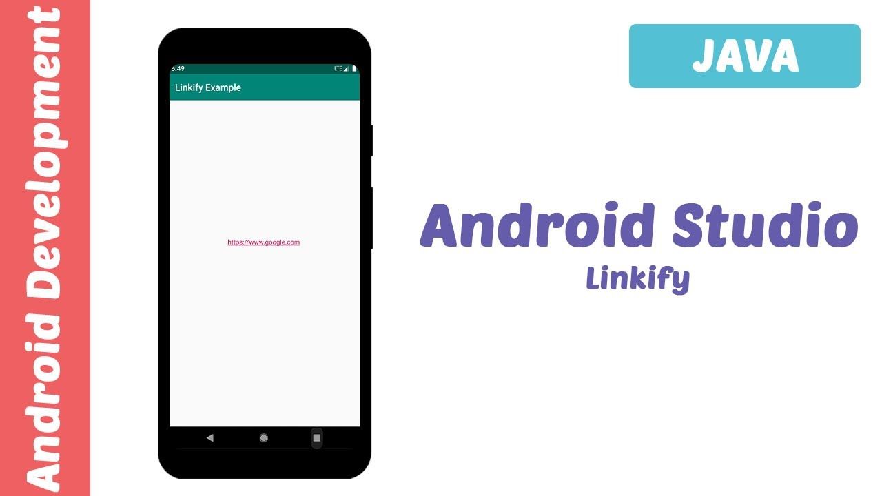 Android Studio Linkify Youtube